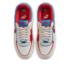Nike Force 1 Shadow Sneakers - Grayredblue