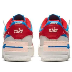 Nike Force 1 Shadow Sneakers - Grayredblue
