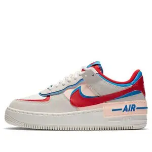 Nike Nike Air Force 1 Shadow Sneakers Grayredblue