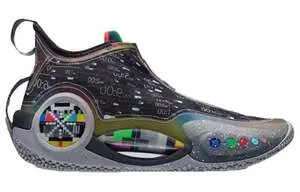 LI-NING Way Of Wade 'team No Sleep' Sneakers - Black/multi-color/grey