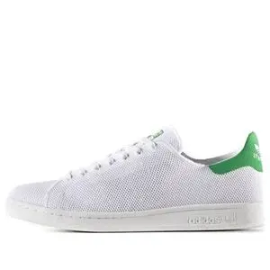 Adidas Stan Smith "white Green Mesh" Sneakers - White/green
