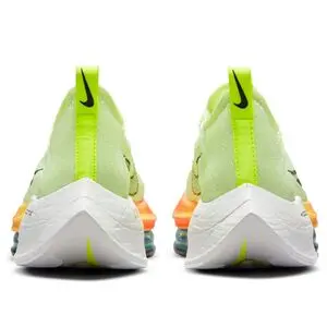 Nike Zoom Alphafly Next% "fast Pack" Sneakers - Barely Volt/black/hyper Orange