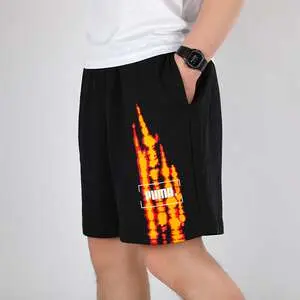 PUMA Knit Shorts With Graphic Detail