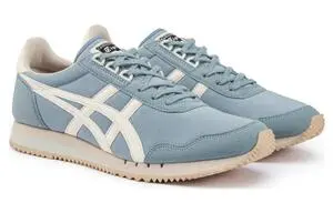 Onitsuka Tiger Dualio Athletic Lace Up Sneakers - Blue/white