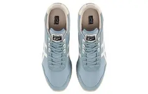 Onitsuka Tiger Dualio Athletic Lace Up Sneakers - Blue/white