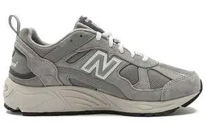 NEW BALANCE 878 "grey" Athletic Sneakers - Gray
