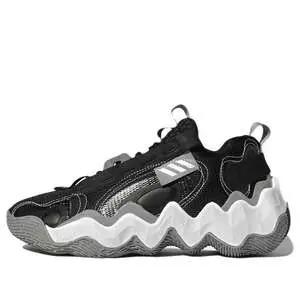Adidas Exhibit B Low Top Basketball Sneakers - Black/gray
