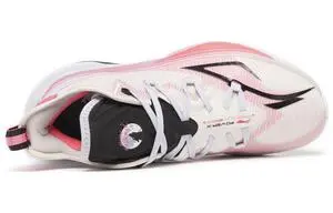 LI-NING Power 9 Athletic Sneakers - White/pink