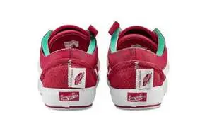 VANS Old Skool Cap Lx 'regrind' Low Top Sneakers - Red/white