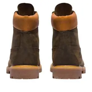Timberland 6 Inch Premium Waterproof Boots - Olive/brown