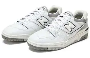 NEW BALANCE 550 "white Marblehead" Sneakers - White/gray