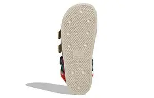 Adidas Adilette Sandal 4.0 - Creamyellow/white/blue