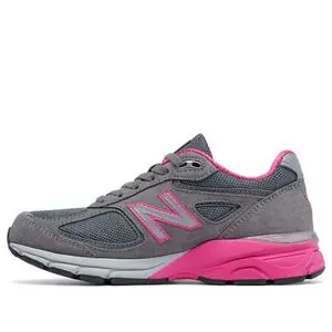 NEW BALANCE 990v4 Made In Usa Sneakers - Gray/purplepink
