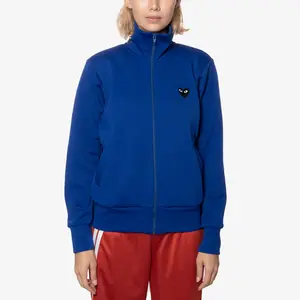 Play Comme Des Garcon Big Heart Zip Sweatshirt