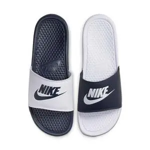 Nike Benassi Jdi Mismatch Slides - Blue/white