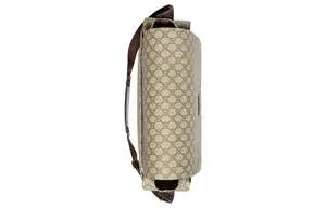 Gucci Gg Supreme Diaper Bag - Beige/brown