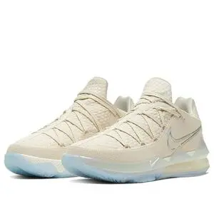 Nike Lebron 17 Low Basketball Sneakers - Creamyellow