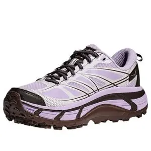 Hoka One One Mafate Speed 2 Athletic Sneakers - Light Violet/black