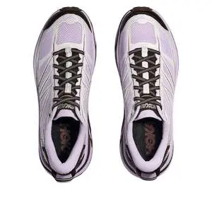 Hoka One One Mafate Speed 2 Athletic Sneakers - Light Violet/black