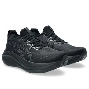 Asics Gel-nimbus 27 Wide Athletic Sneakers - Black/graphite Grey