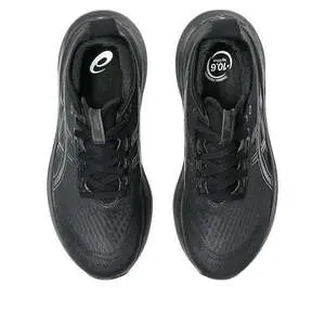 Asics Gel-nimbus 27 Wide Athletic Sneakers - Black/graphite Grey