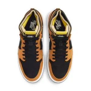 JORDAN Air 1 High Zoom Comfort "rookie Of The Year" Sneakers - Black/white/monarch