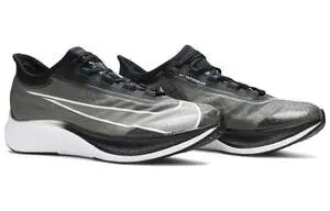Nike Zoom Fly 3 Athletic Sneakers - Black/white/volt