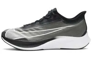 Nike Zoom Fly 3 Athletic Sneakers - Black/white/volt