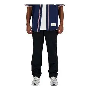 NEW BALANCE Icon Twill Tapered Pants Asia Sizing - Black