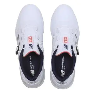 NEW BALANCE 574 Golf Shoes - White/grey/navy