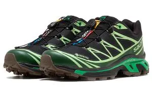 SALOMON Xt-6 Gtx Sneakers - Black/eden/green Ash