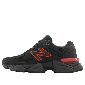 NEW BALANCE 9060 "black Red" Sneakers - Black/red