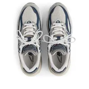 NEW BALANCE 990v6 'made In Usa Grey Navy' Sneakers - Grey/navy