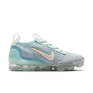 Nike Vapormax 2021 Flyknit Sneakers - Aqua/mango