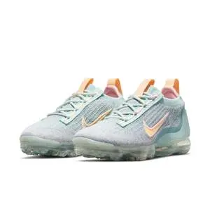 Nike Vapormax 2021 Flyknit Sneakers - Aqua/mango