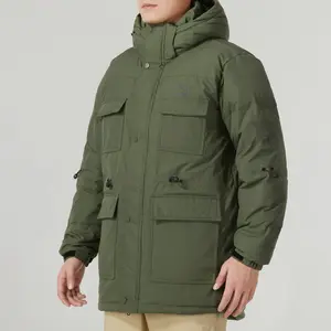 PUMA Hooded Pocket Parka Coat