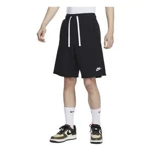 Nike Club Fleece Alumni French Terry Shorts - Black