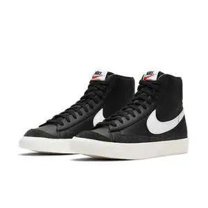 Nike Blazer Mid '77 Vintage High Top Sneakers - Black