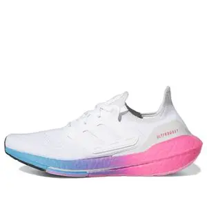 Adidas Ultraboost 22 Running Shoes - Cloud White/cloud White/team Shock Pink