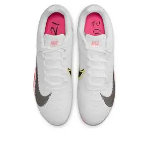Nike Zoom Rival S Spikes - White/gray/pink