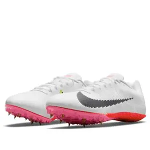 Nike Zoom Rival S Spikes - White/gray/pink