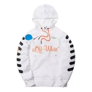 Nike X Off- Hoodie - White