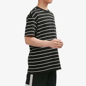 Nike Stripe Short Sleeve Tee - Black