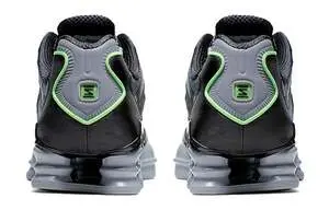 Nike Shox Tl "wolf Grey Lime - Grey/green