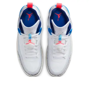JORDAN Spizike Low - White/blue
