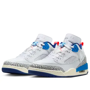 JORDAN Spizike Low - White/blue