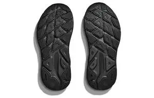 Hoka One One Clifton 9 Wide Athletic Sneakers - Black