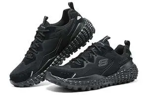 Sketchers Monster Marathon" Athletic Sneakers - Black