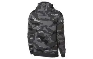 Nike Camouflage Zip-up Hoodie - Grey/black