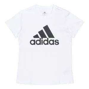 Adidas Essentials Logo T-shirt - White/black